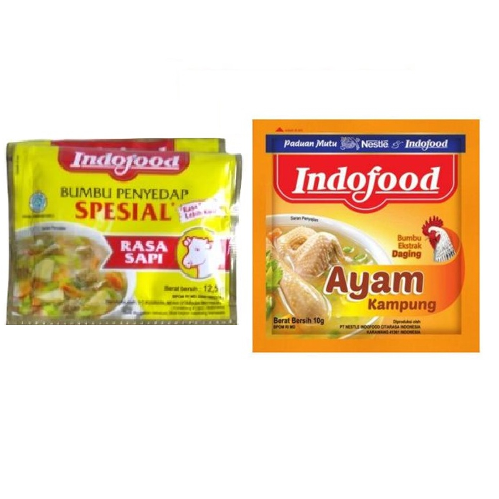 Jual INDOFOOD BUMBU PENYEDAP SPESIAL RENCENG ISI 12 x 12,5gr RASA SAPI ...