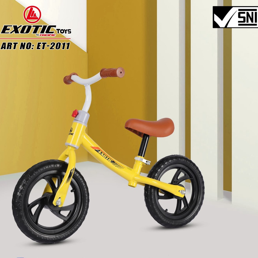Jual Sepeda Keseimbangan Balance Push Bike Anak Merk Exotic ET-2011 ...