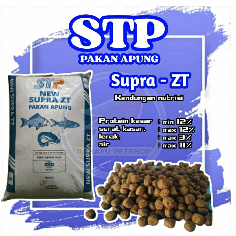 Jual PAKAN PELET APUNG IKAN LELE SUPRA ZT 1 KARUNG | Shopee Indonesia