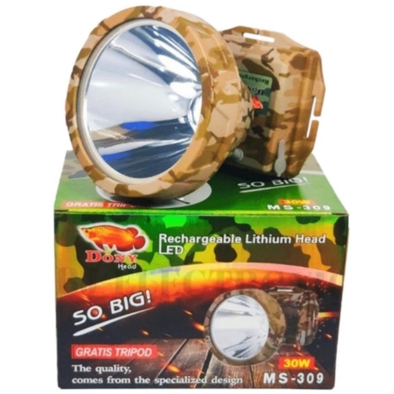 Jual DONY SENTER KEPALA MS-309 SO BIG! CAHAYA SUPER TERANG 100% ...