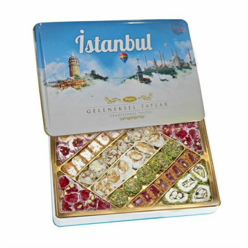 Jual Turkish delight atau lokum atau manisan Turki kemasan konter oleh ...
