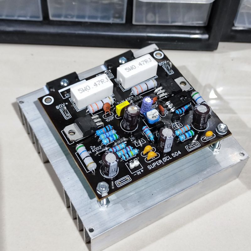 Jual socl 504 siap pakai 1 set transistor final | Shopee Indonesia