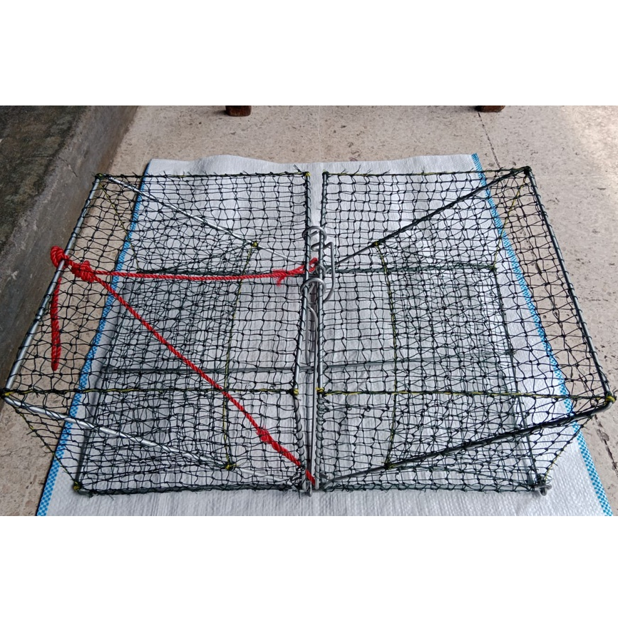 Jual Perangkap Kepiting / jaring bubu kepiting rajungan | Shopee Indonesia