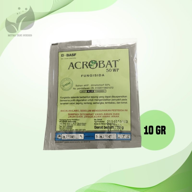Jual Fungisida ACROBAT 10gr - Efektif mengendalikan bulai pada tanaman ...