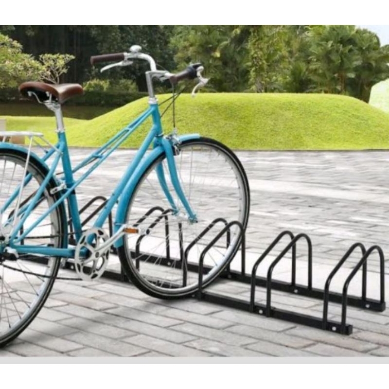 Jual STAND DISPLAY ENAM SEPEDA TEMPAT PARKIR LIMA SEPEDA BIKE RACK ...