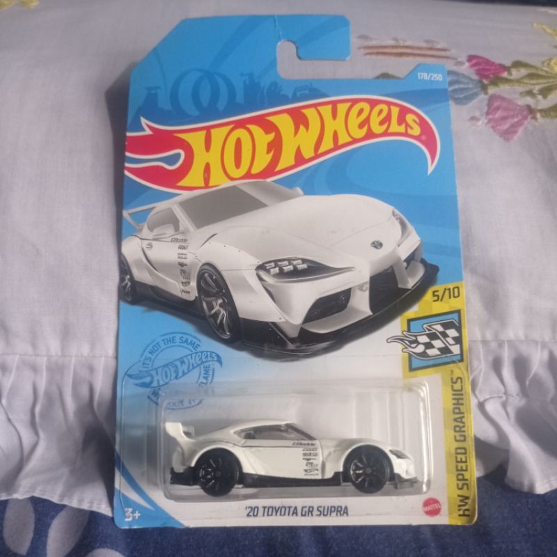 Jual Hotwheels 20 Toyota GR Supra Putih | Shopee Indonesia