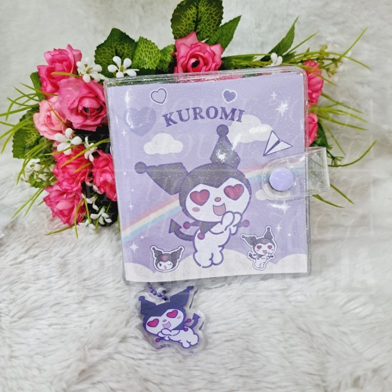 Jual Mini Album Photocard Kuromi Album Photo Kuromi Ungu Photo Album ...