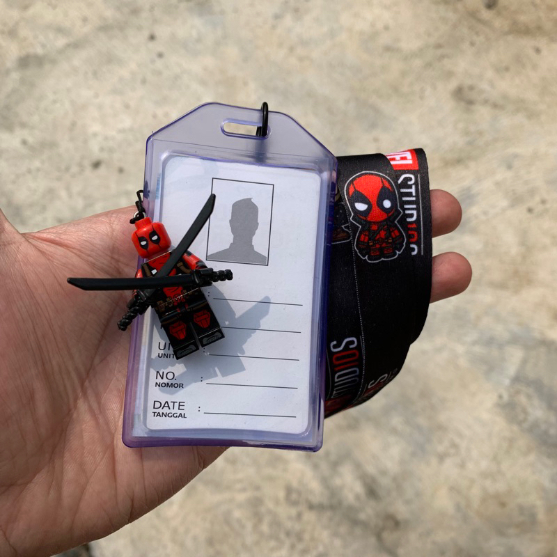 Jual Lanyard Lego Avengers Marvel (Id Card/ Name Tag/ Card Holder ...