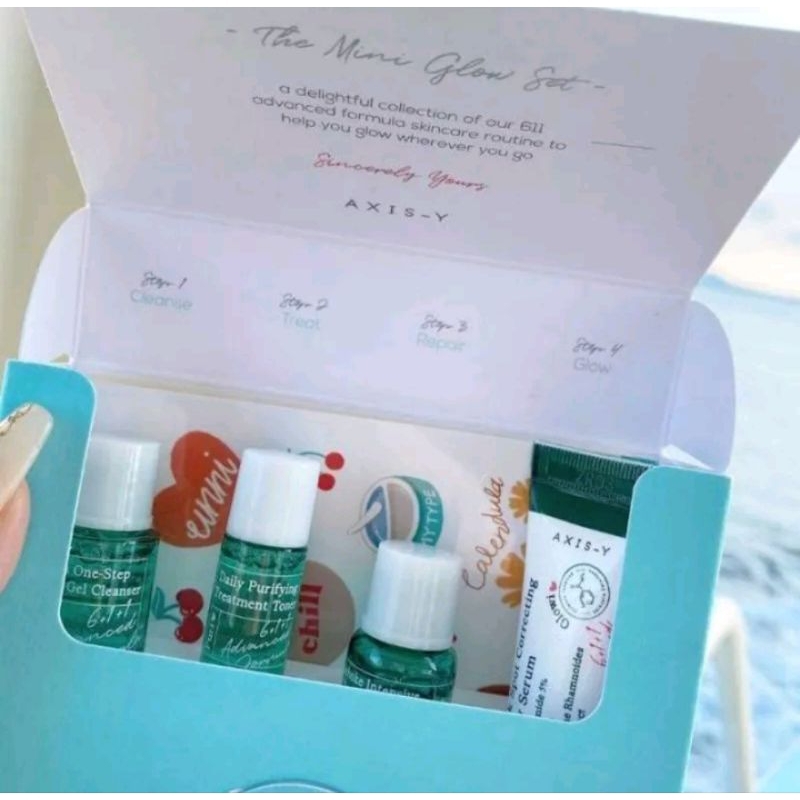 Jual Axis Y Mini Glow Set (Trial Kit) | Shopee Indonesia