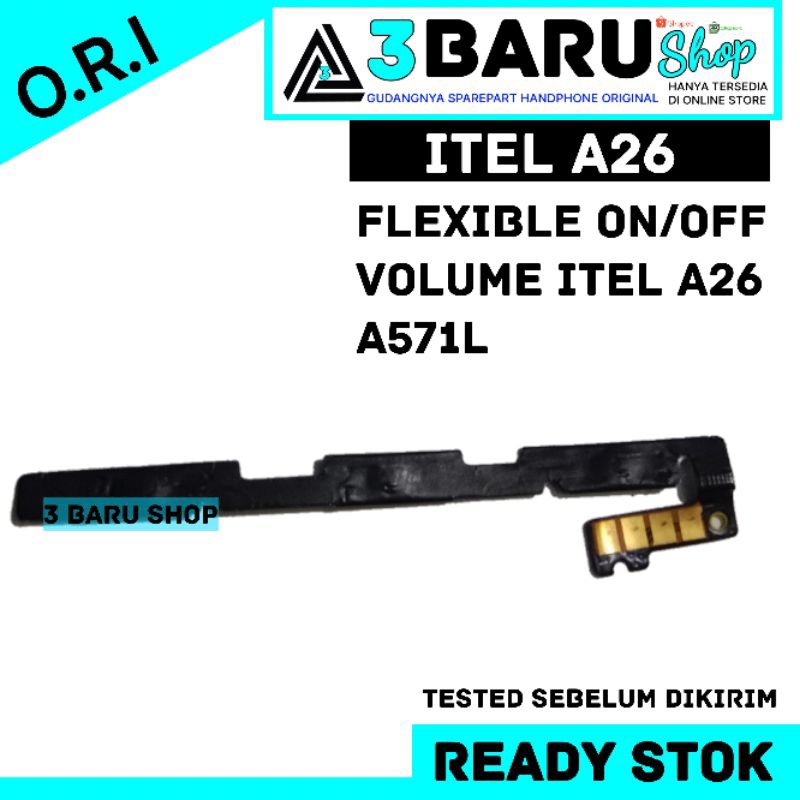 Jual FLEXIBLE ON/OFF VOLUME ITEL A26 A571L flexible hp | Shopee Indonesia