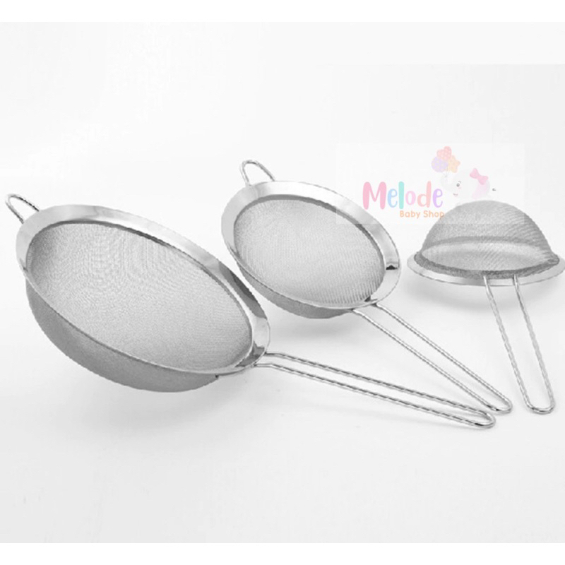 Jual Saringan Stainless Bubur Puree MPASI Anak Bayi | Shopee Indonesia