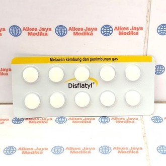 Jual Disflatyl Strip Isi 10 Tablet (Obat Kembung dan Gas Lambung ...