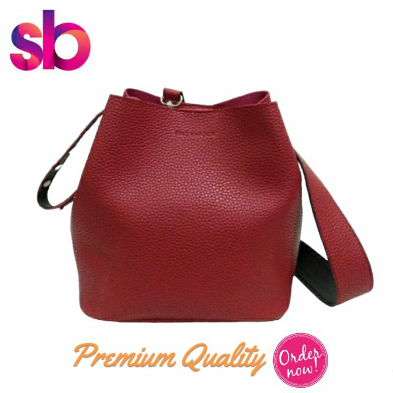 Jual GROOVIA BAG [Maroon /Merah marun ] Tas Fashion Wanita Cantik Cewek ...