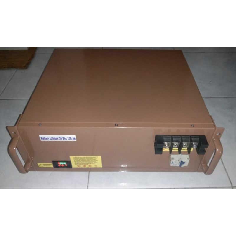 Jual batterai battery aki accu lifepo4 24vdc 100ah | Shopee Indonesia