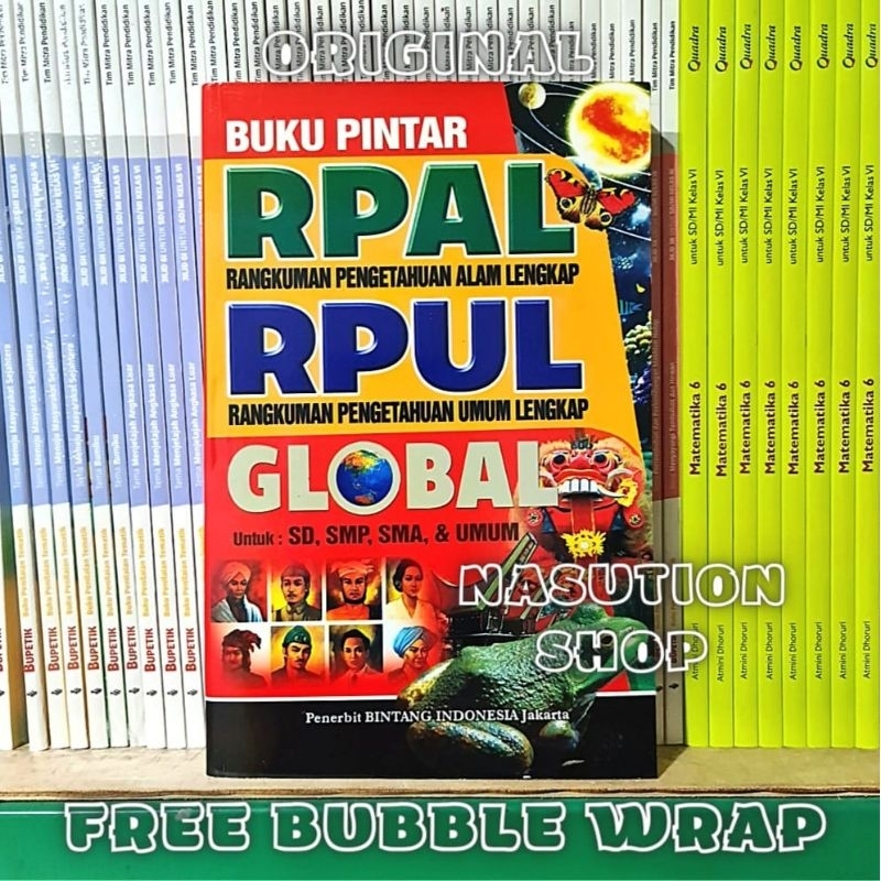 Jual Buku Pintar RPAL dan RPUL Global Untuk SD, SMP, SMA & Umum ...