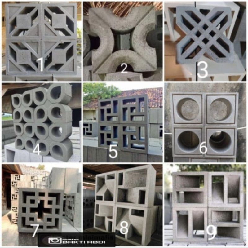 Jual roster beton,minimalis,lubang angin,jalusi | Shopee Indonesia