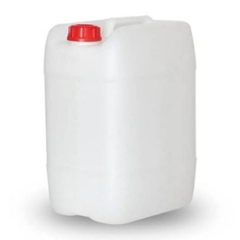 Jual Jerigen Minyak Dan Air UK 25 Liter Putih Tutup Double Bahan Tebal ...