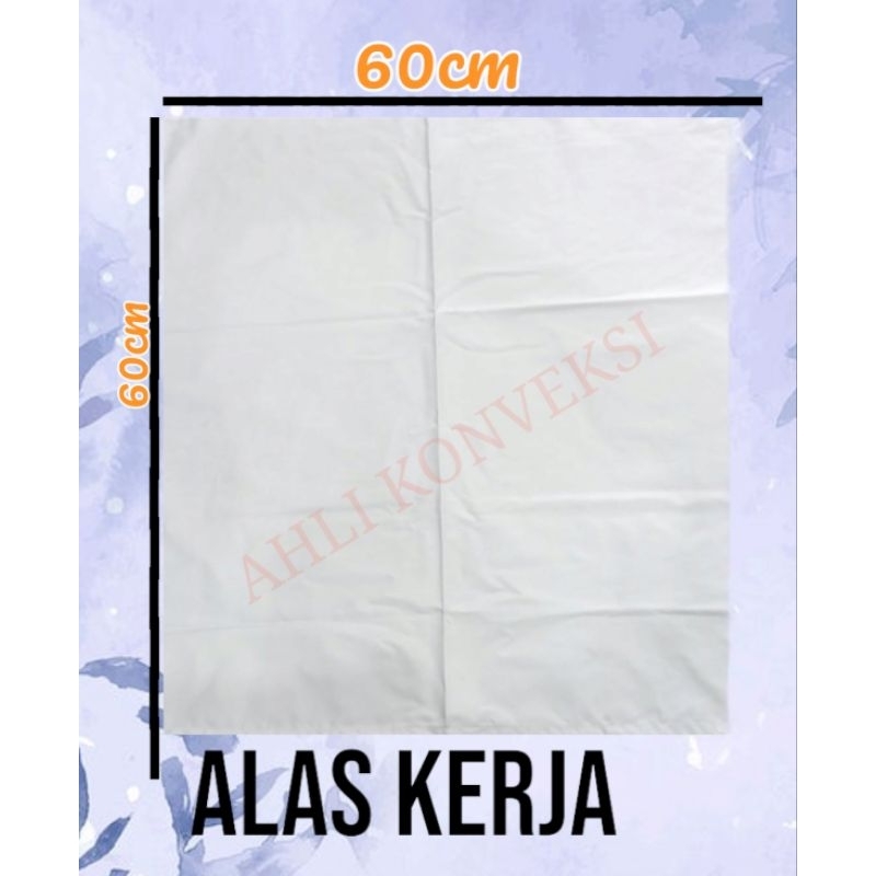 Jual Alas Kerja / Alas Kerja Praktikum / Alas kerja / Putih / Alas ...