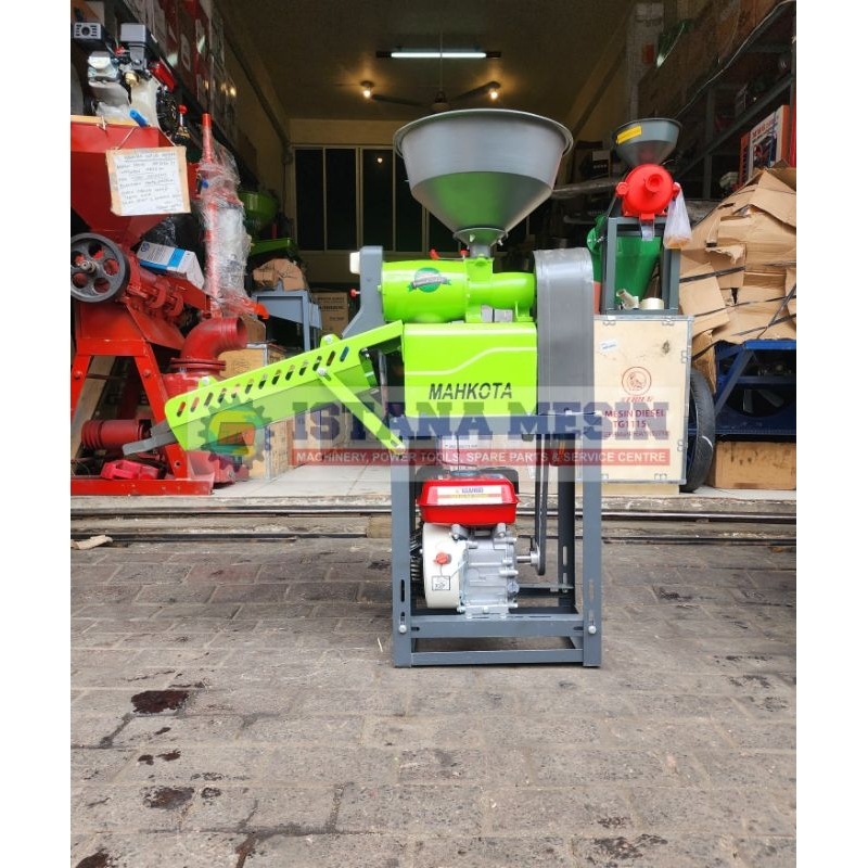 Jual MESIN GILING PADI MAHKOTA GILINGAN PADI PORTABLE KD 580S COMPLETE MESIN | Shopee Indonesia