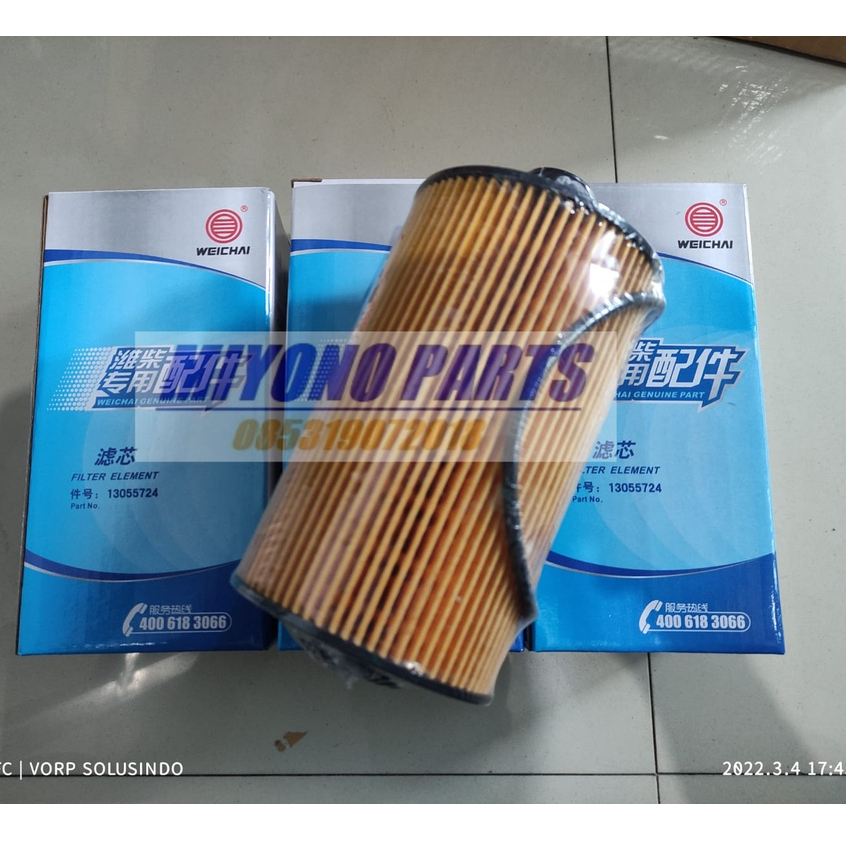 Jual Oil Filter Element Wechai 13055724 60328868 60275828 4110001948041 ...