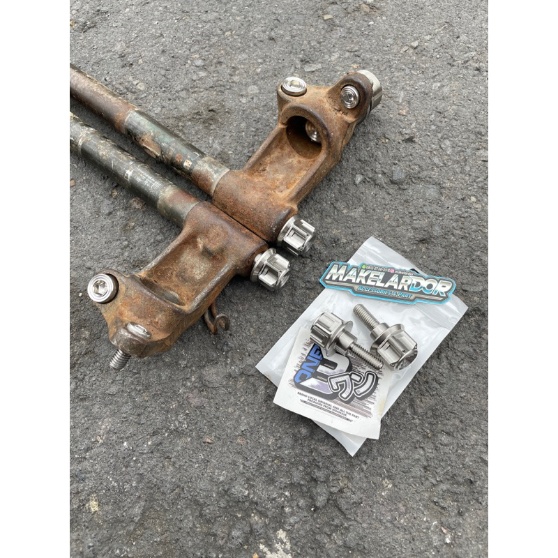 Jual Baut stang JRS stainless full detail handmade oneB | Shopee Indonesia