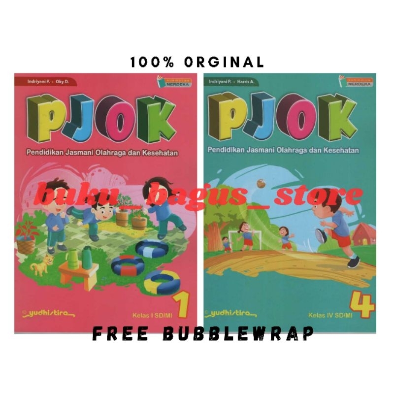 Jual Buku PJOK Sd/mi Kelas 1, 2, 3, 4, 5, 6 Kurikulum Merdeka/Yudhistira | Shopee Indonesia