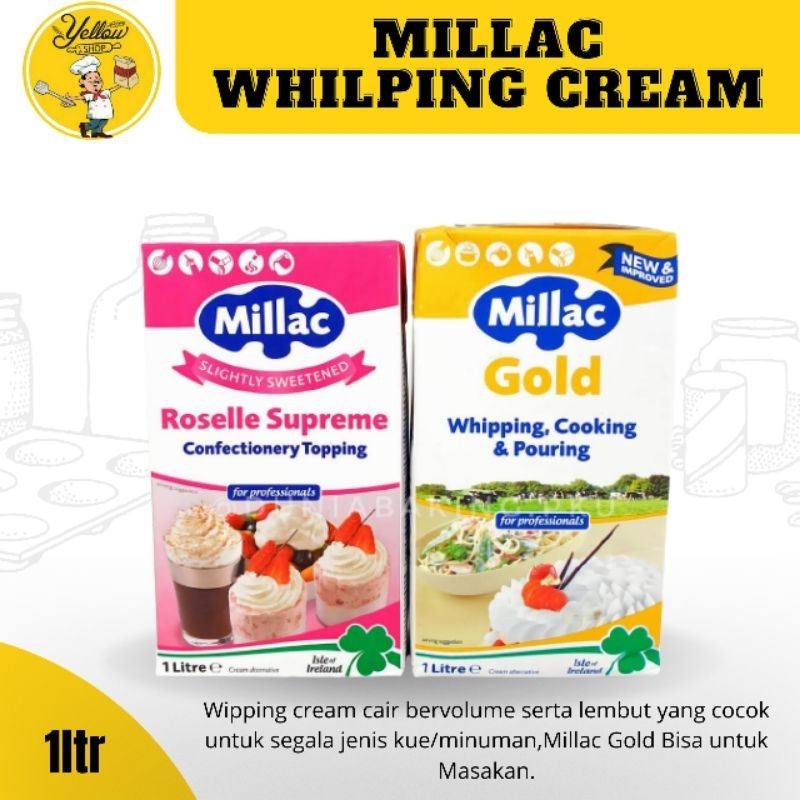 Jual MILLAC WHIPPING CREAM 1LTR | Shopee Indonesia