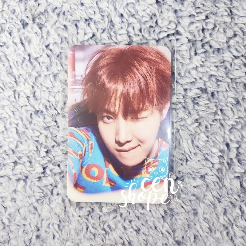 Jual PHOTOCARD JHOPE HOSEOK VINYL LOVE YOURSELF HER BTS LY PC PHOTO ...