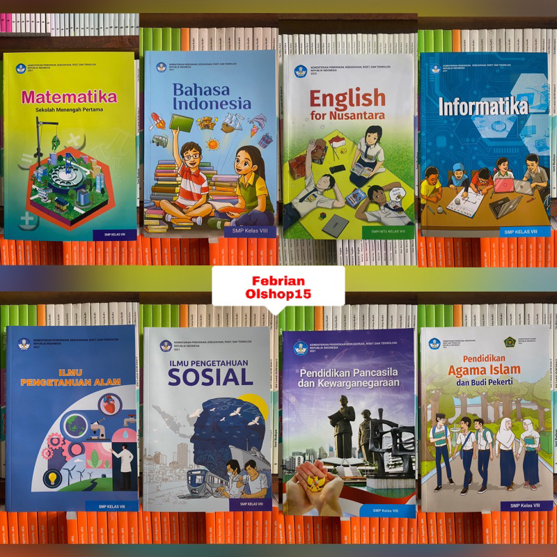 Jual BUKU PAKET SMP/MTS KELAS 8 (VIII) KURIKULUM MERDEKA KEMENTERIAN ...