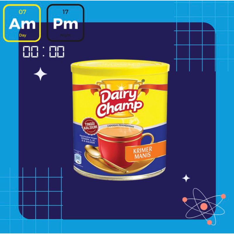 Jual Susu Kental Manis Dairy Champ 1 kg asli Malaysia | Shopee Indonesia