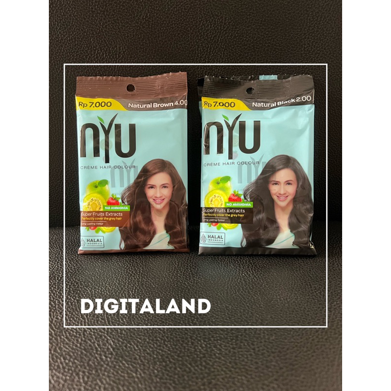 Jual Nyu Creme Hair Color Pewarna Rambut Sachet | Shopee Indonesia