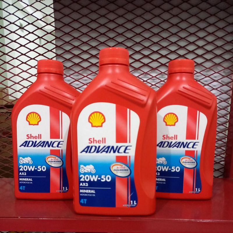 Jual Shell Advance 4T AX3 20W-50 1L | Shopee Indonesia