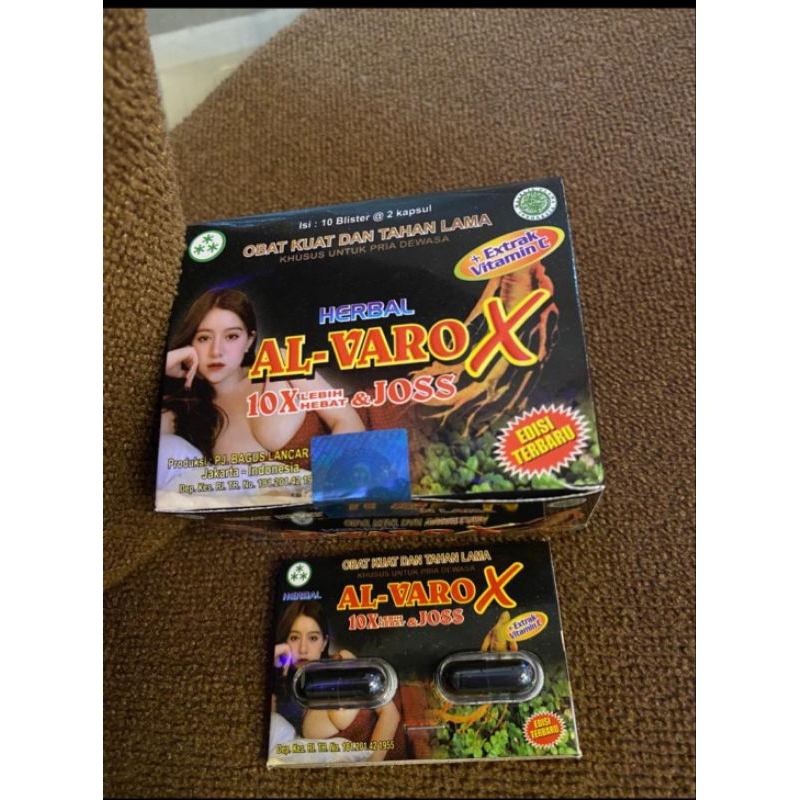 Jual AL-VARO X KAPSUL ORIGINAL | Shopee Indonesia