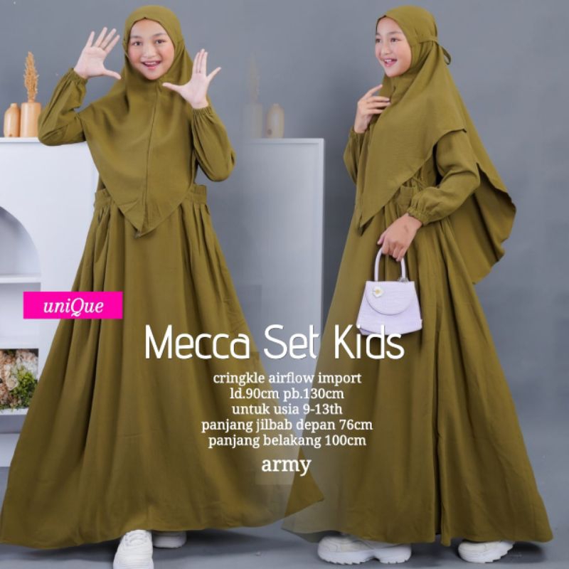 Jual MECCA SET KIDS By SAVNA WARNA BARU | Shopee Indonesia