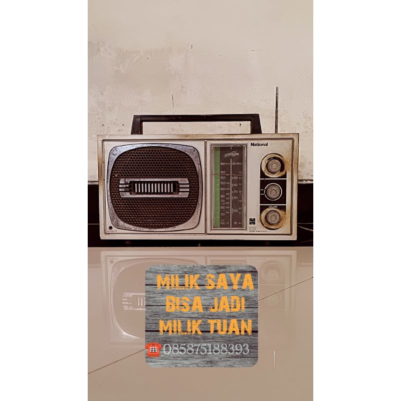 Jual Radio National Jadul/lawas/Vintage/koleksi Radio | Shopee Indonesia