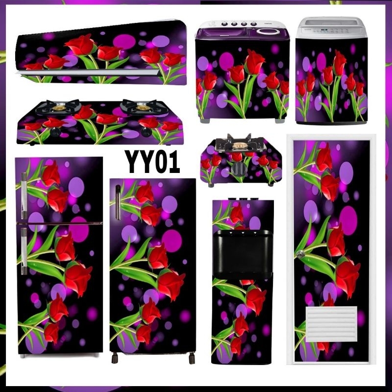 Jual Stiker variasi pilihan motif bunga mawar | Shopee Indonesia
