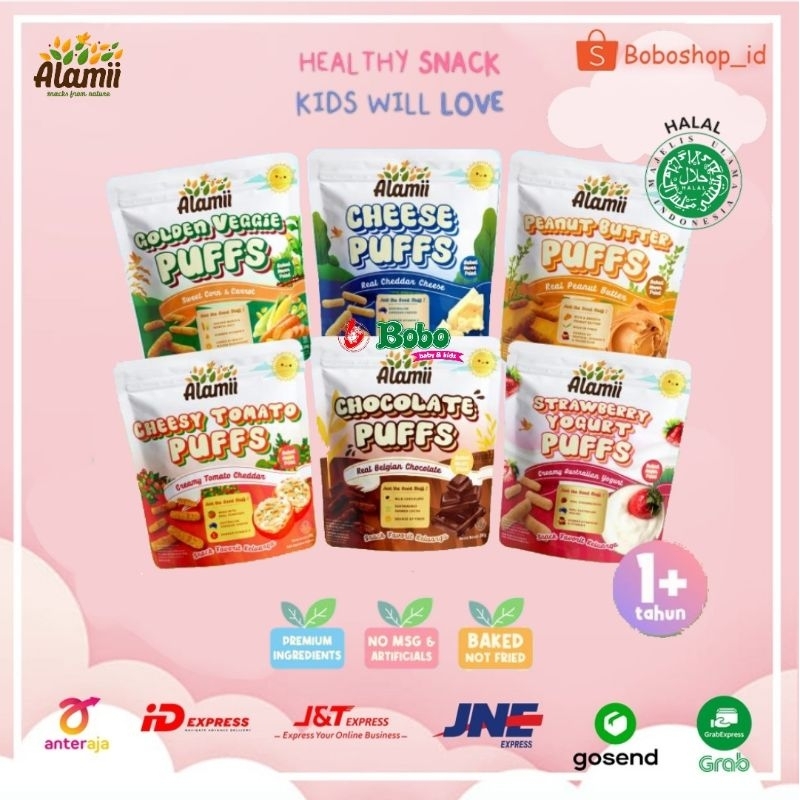 Jual Alamii Snack Puff / Makanan Ringan / Snack Bayi | Shopee Indonesia
