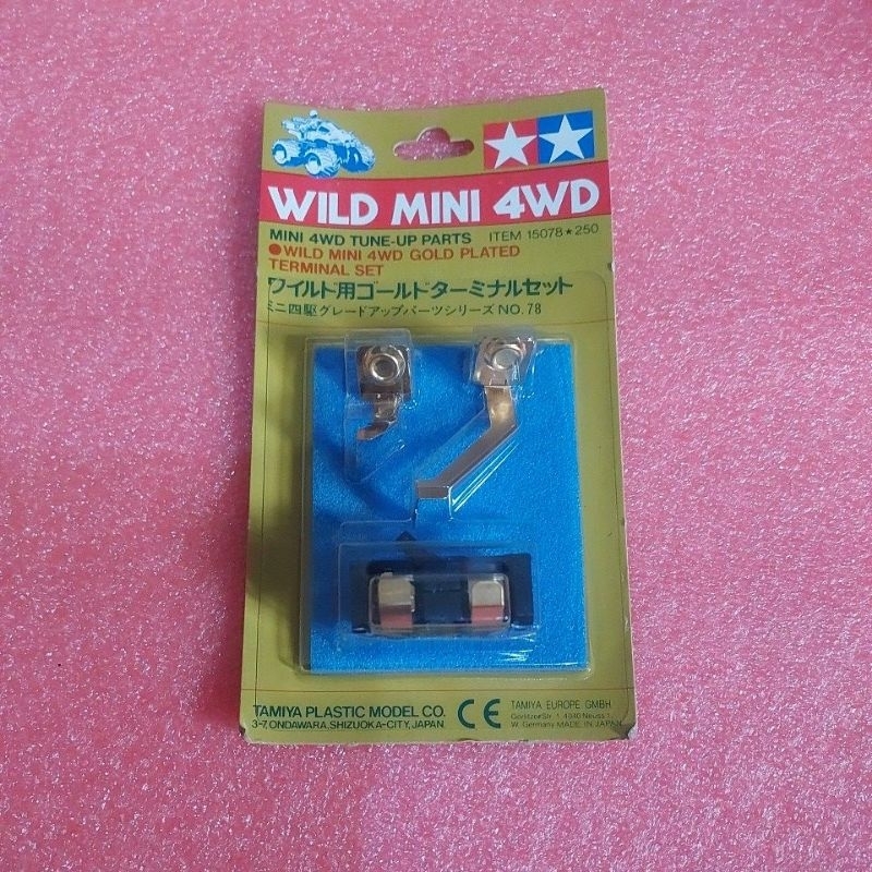 Jual part tamiya wild mini 4WD terminal gold plated set item no 15078 ...