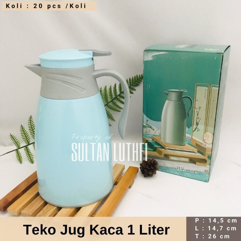 Jual Teko Jug Kaca 1 liter | Shopee Indonesia