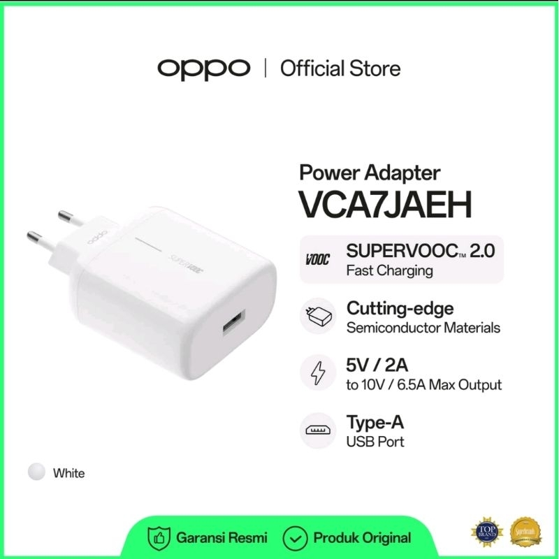 Jual OPPO 65W Super VOOC Power Adapter Quick Charger | Shopee Indonesia