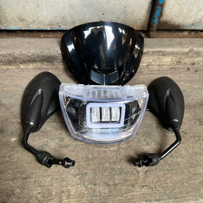 Jual lampu fisr set spion 125z set visor 125z daymaker fiz r | Shopee ...