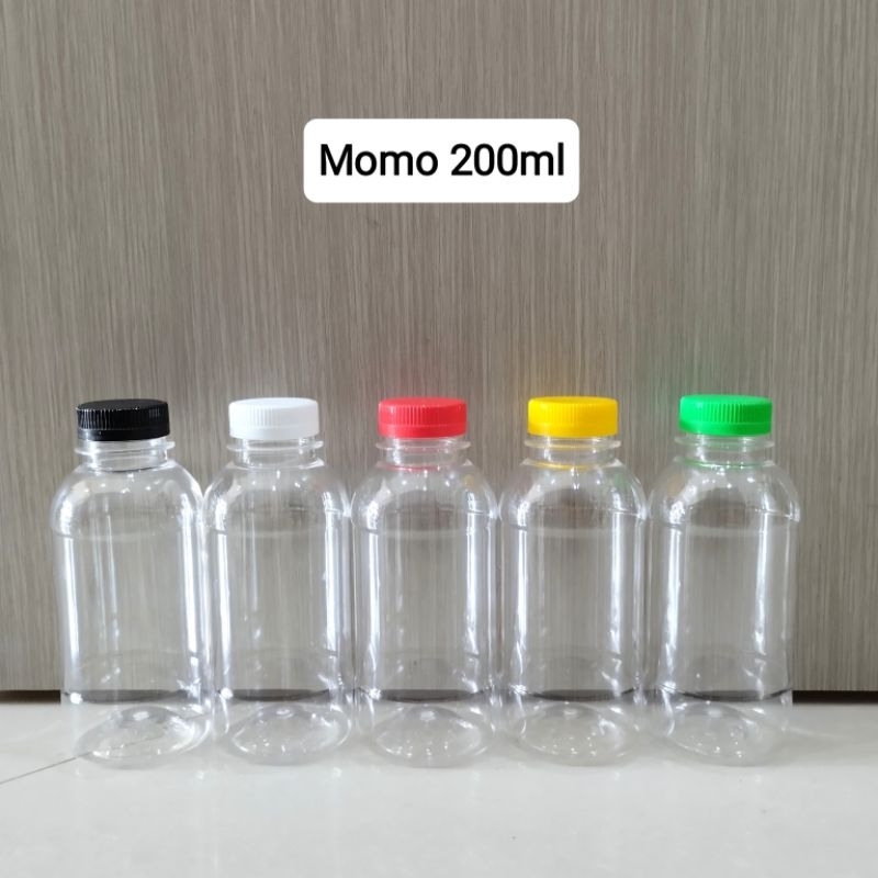 Jual Botol momo 200ml/Botol minuman/Botol Jus/Botol serbaguna | Shopee ...