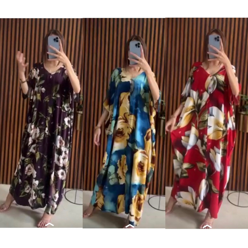 Jual CE HOMEWEAR LE BLANCHE BURJ KHALIFA MAXI DRESS | Shopee Indonesia
