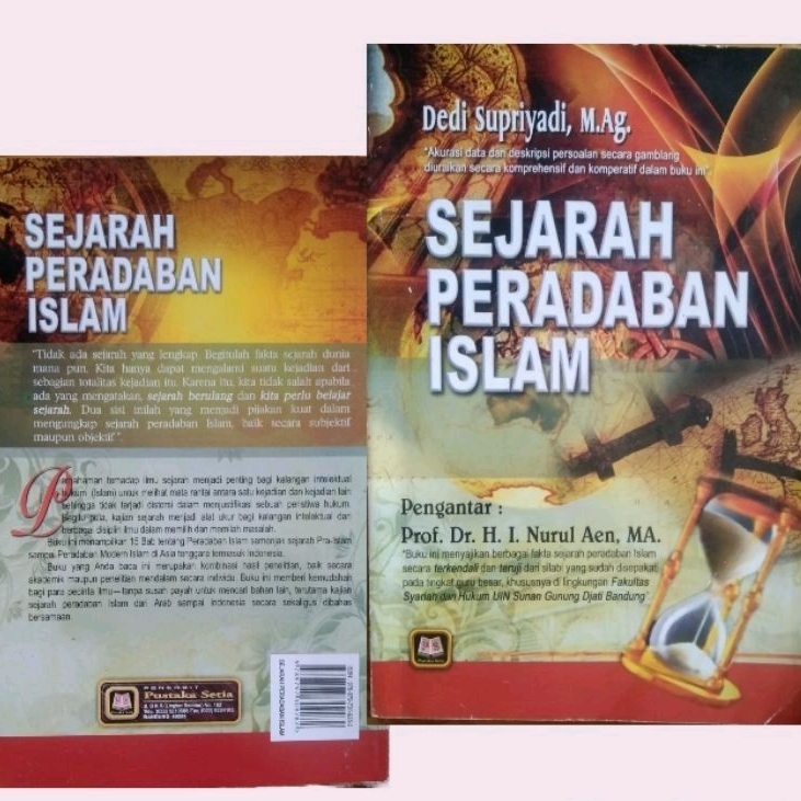Jual Sejarah Peradaban Islam // Dedi Supriyadi, M.Ag. (Second) | Shopee Indonesia