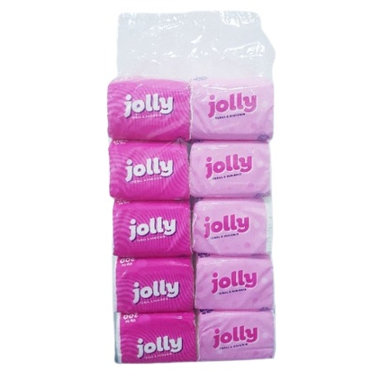 Jual TISSUE JOLLY POP UP BAL ISI 10 x 200s 2 PLY FACIAL TISU WAJAH MUKA ...