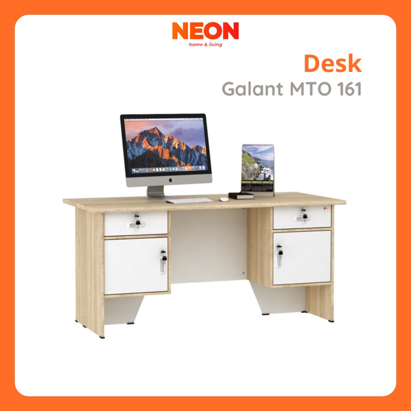 Jual NEON Meja Belajar Galant MTO 161 | Office Table | Meja Kerja ...