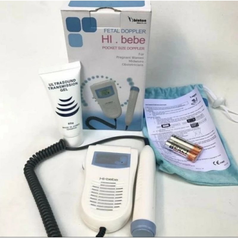 Jual Fetal Dopler Doppler Bistos Hi Bebe BT 200S Sound Alat Ukur Denyut ...