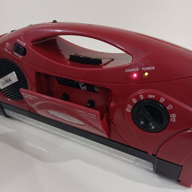 Jual Radio senter 2 in 1 / Radio clock / sovenir jam / Alarm/ senter ...