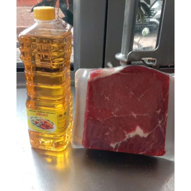 Jual paket Damin daging sapi halal 1kg dan minyak goreng 1 liter ...
