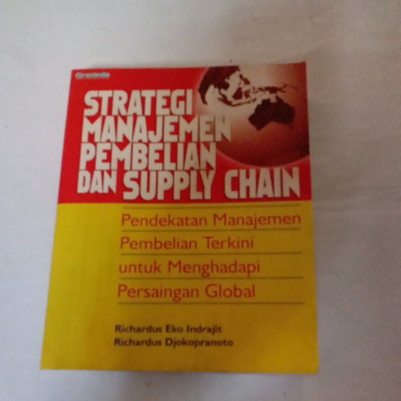 Jual Strategi Manajemen Pembelian dan Supply Chain by Richardus Eko ...